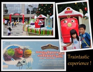 Chuggington rolls into City Square Mall - Sengkang Babies