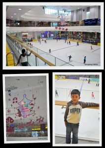 Ice Skating at Jcube - Sengkang Babies