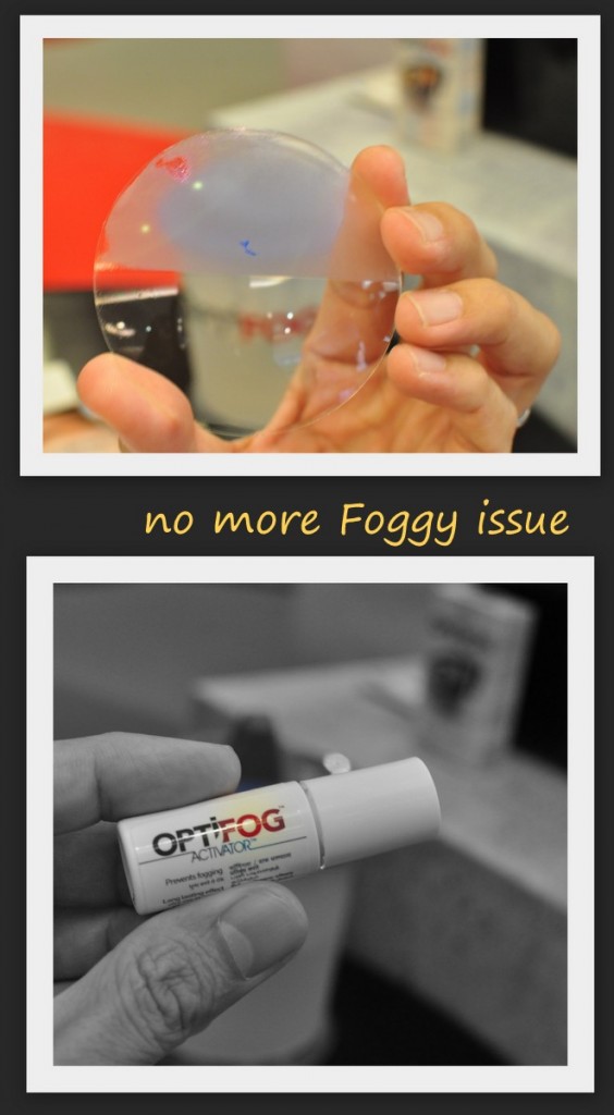 Essilor OptiFog lens, no more foggy moments - Sengkang Babies