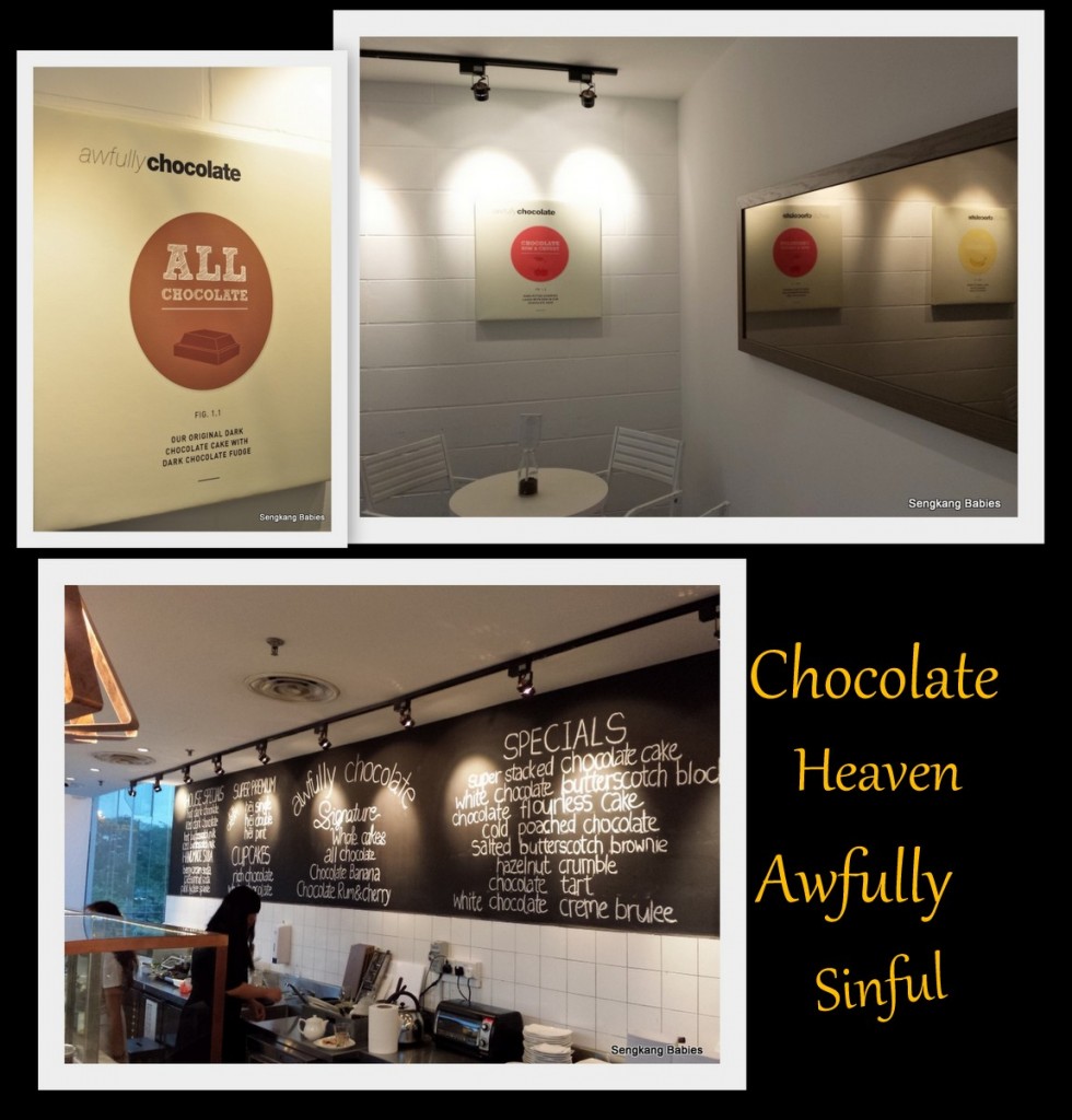 Awfully Chocolate's new Afternoon Tea menu - Sengkang Babies