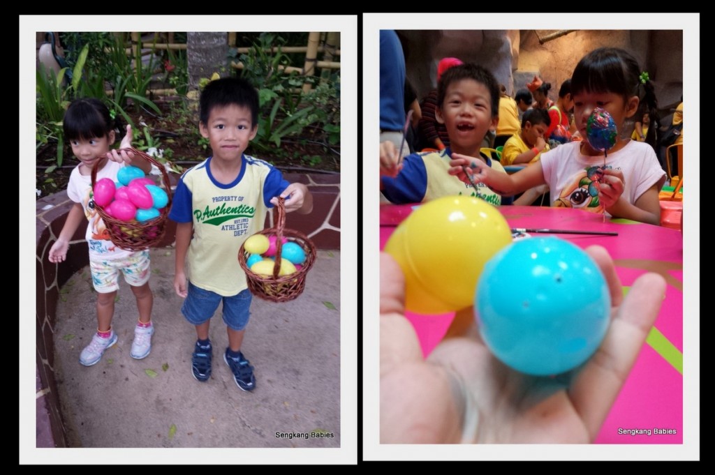 Easter Egg hunting at Universal Studios - Sengkang Babies