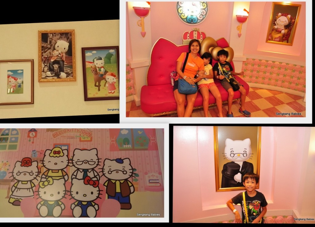 The boys love Sanrio Hello Kitty Town too! - Sengkang Babies