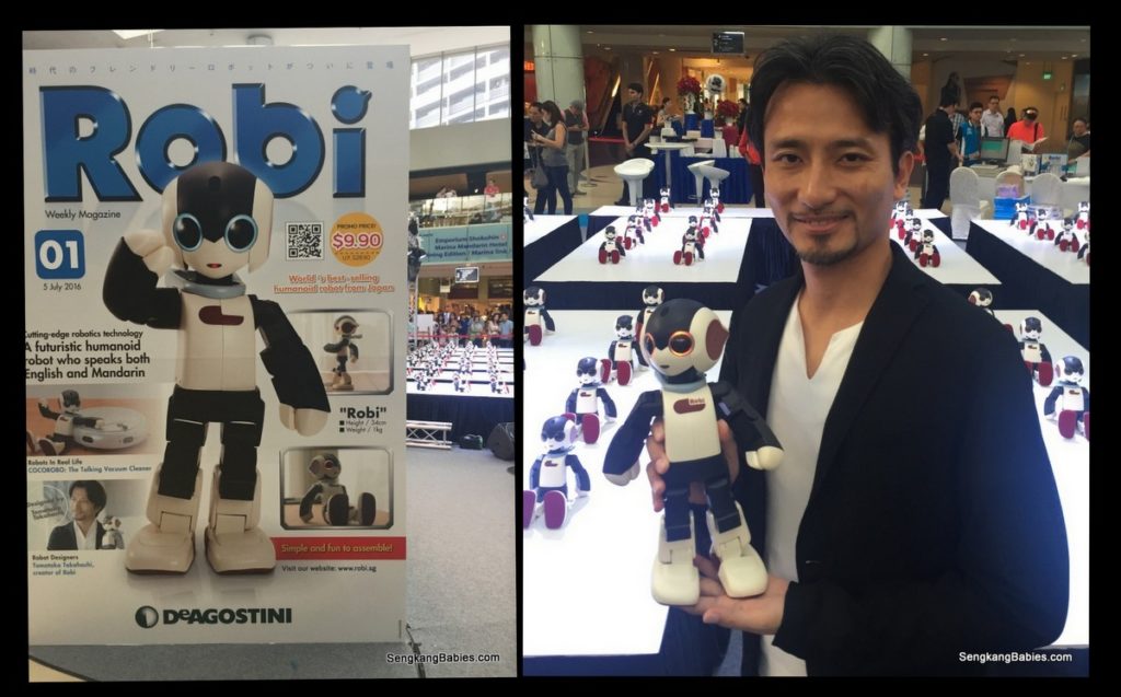 Hello Robi, our first humanoid friend - Sengkang Babies